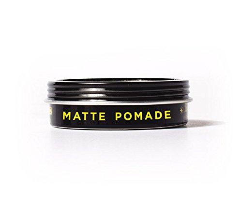 BYRD Hair Matte Pomade - Medium Hold, No Sheen, For All Hair Types, Mineral Oil & Paraben Free, Phthalate & Sulfate Free, Cruelty-Free, Water Based, 3.35oz