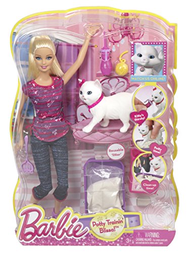 Barbie Potty Training Blissa Barbie Fashion Doll and Pet Playset