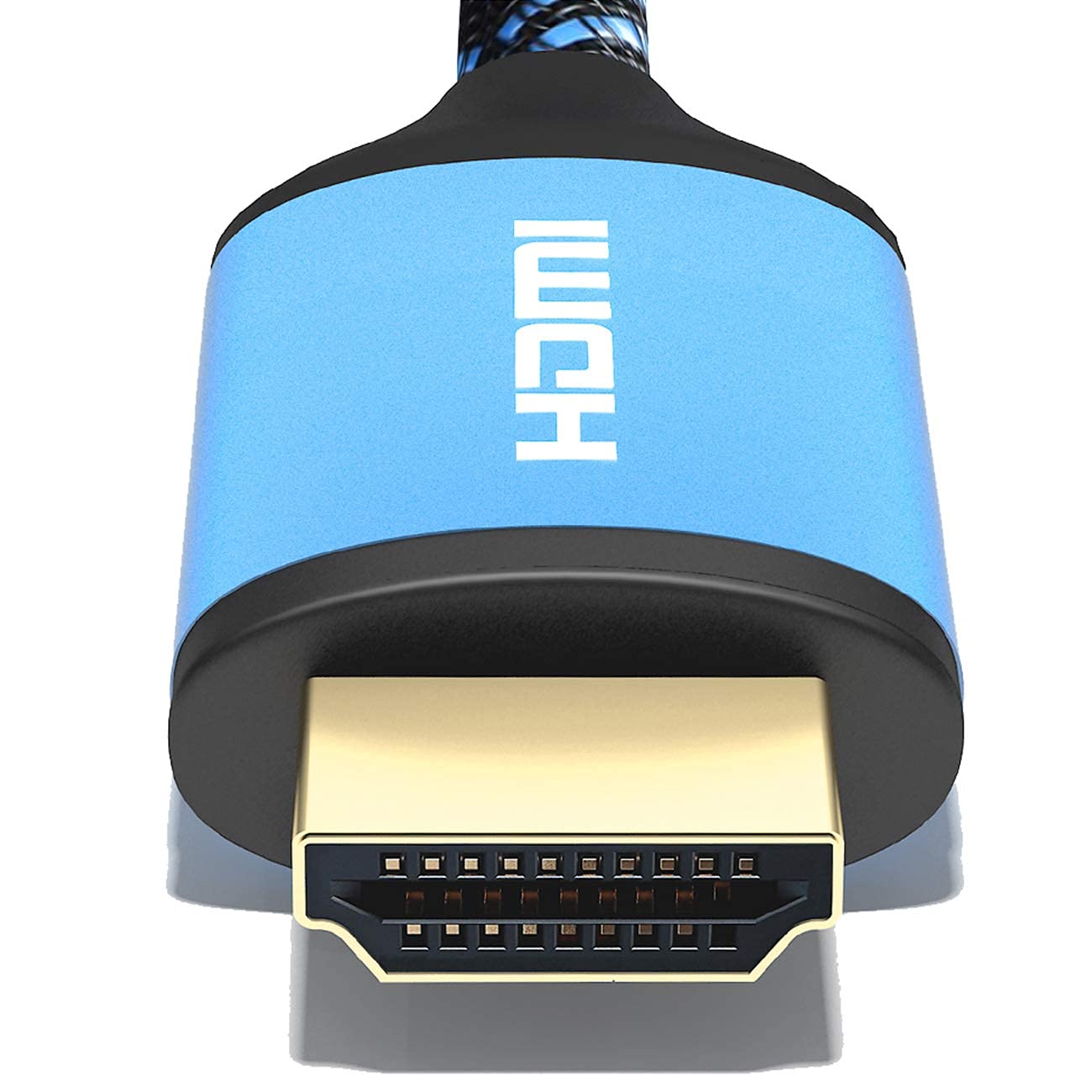FASTSEVEN 4K HDMI Cable 3ft 2 Pack, High Speed HDMI Cable 2.0, Gold Connectors, 4K @60Hz, UHD, 2160P, 1080P, ARC, HDCP, hdmi to hdmi, for Laptop, Monitor, Projector, PS4, PS5, Xbox, Apple TV & More