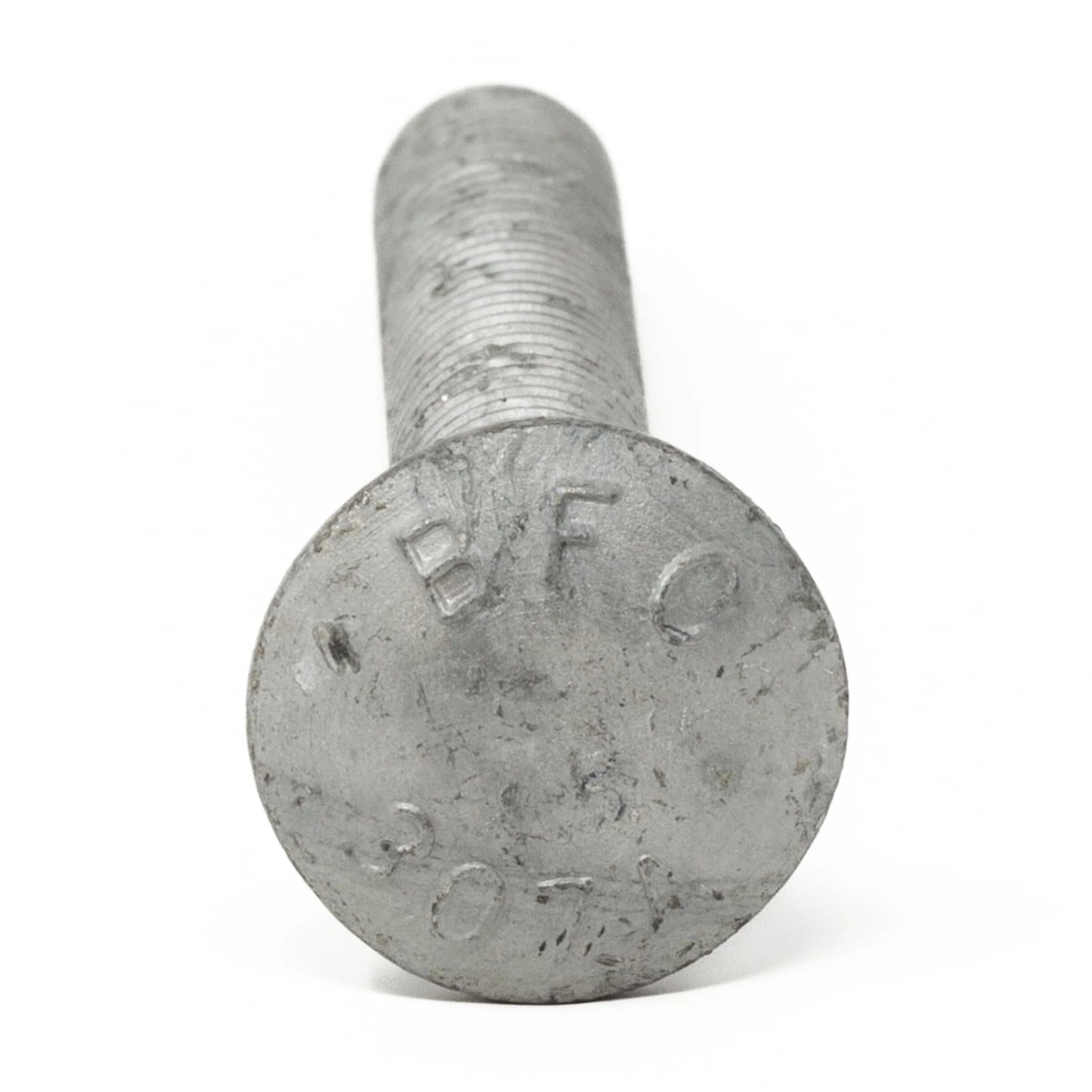 FASTENER DEPOT 1/2inches-13 x 5-1/2inches Hot Dipped Galvanized Carriage Bolt w/Nuts & Flat Washers, Quantity 25 - by Fastener Depot, LLC
