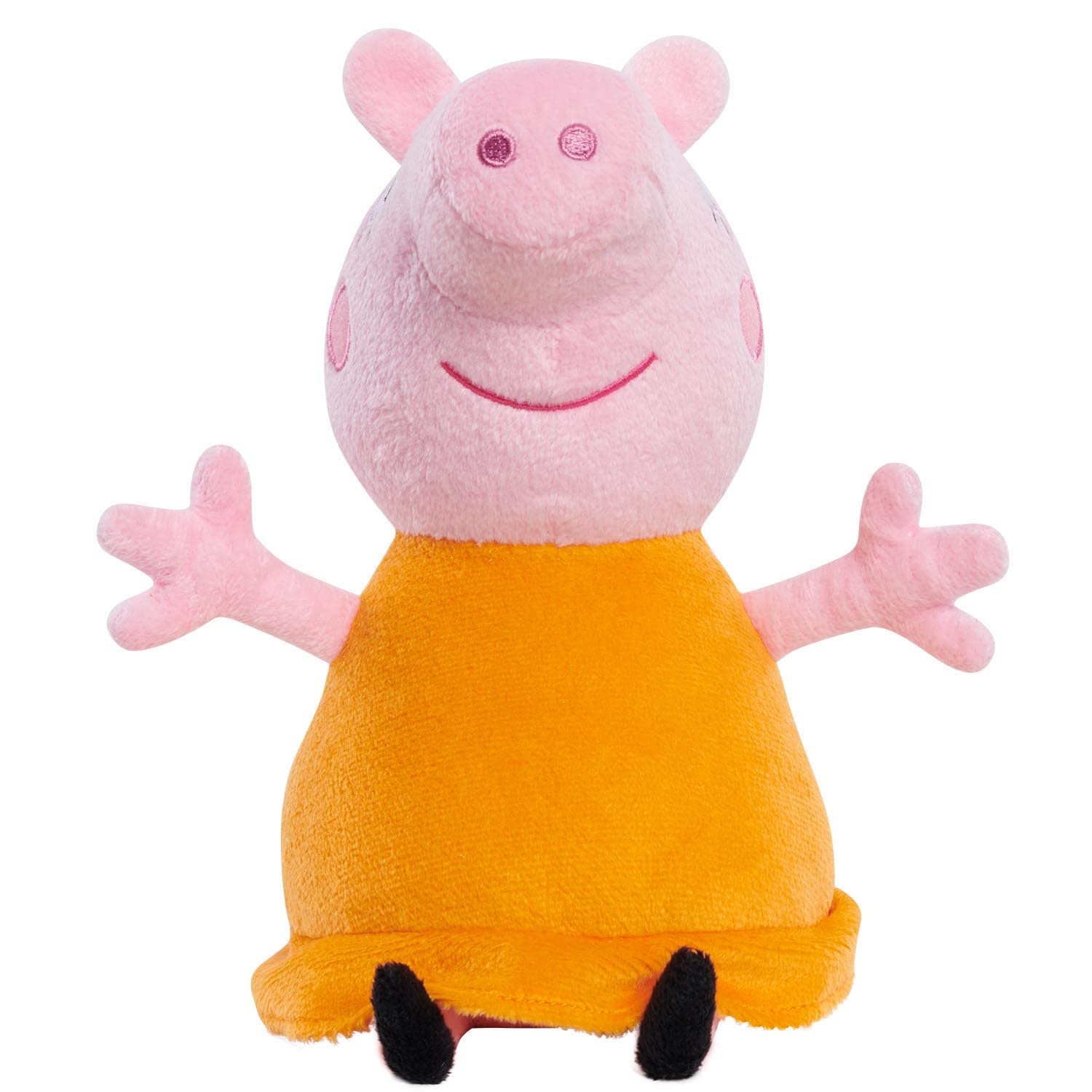 PEPPA PIG Family Small Plush Stuffed Animals 4-Piece Set, Mummy Pig, Daddy Pig, and George, Kids Toys for Ages 2 Up, Amazon Exclusive by Just Play