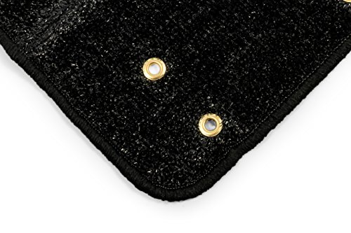 Camco RV Wrap Around Rug | Turf Material Dries Quickly | Easy Install | (42936)