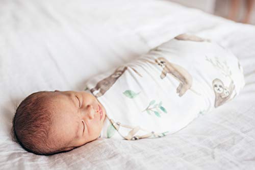 Copper Pearl Large Premium Knit Baby Swaddle Receiving Blanket Noah