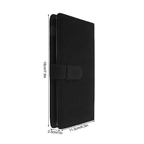 3 Inch Photo Folder, Delicate Texture Felt Covering Paper Photo Holder 96 Pieces Capacity Lock Design for Storing and Displaying
