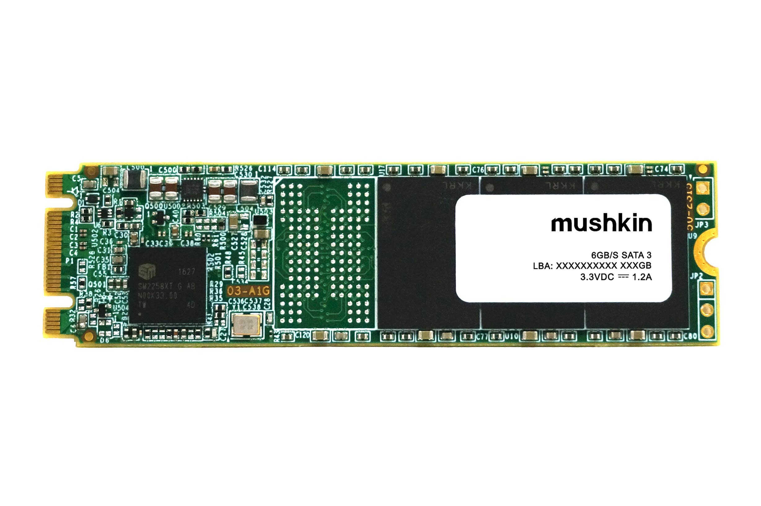 Mushkin Source M.2 – 500GB SATA-III M.2 (2280) – 6Gb/s – Internal Solid State Drive (SSD) – 3D TLC – (MKNSSDSR500GB-D8)
