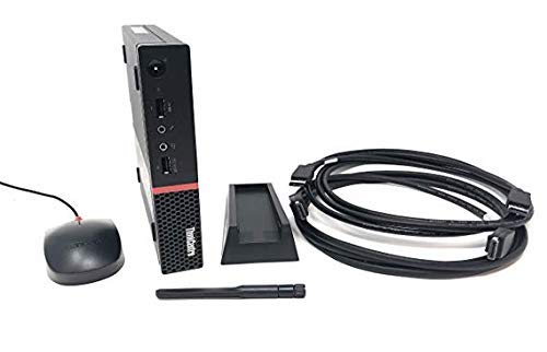 Lenovo ThinkCentre M715Q (2ND GEN) - Tiny - Ryzen 3 Pro 2200GE 3.2 GHZ - 8 GB - 128 GB WIN10 Pro Business Desktop with Microtella DisplayPort Cables