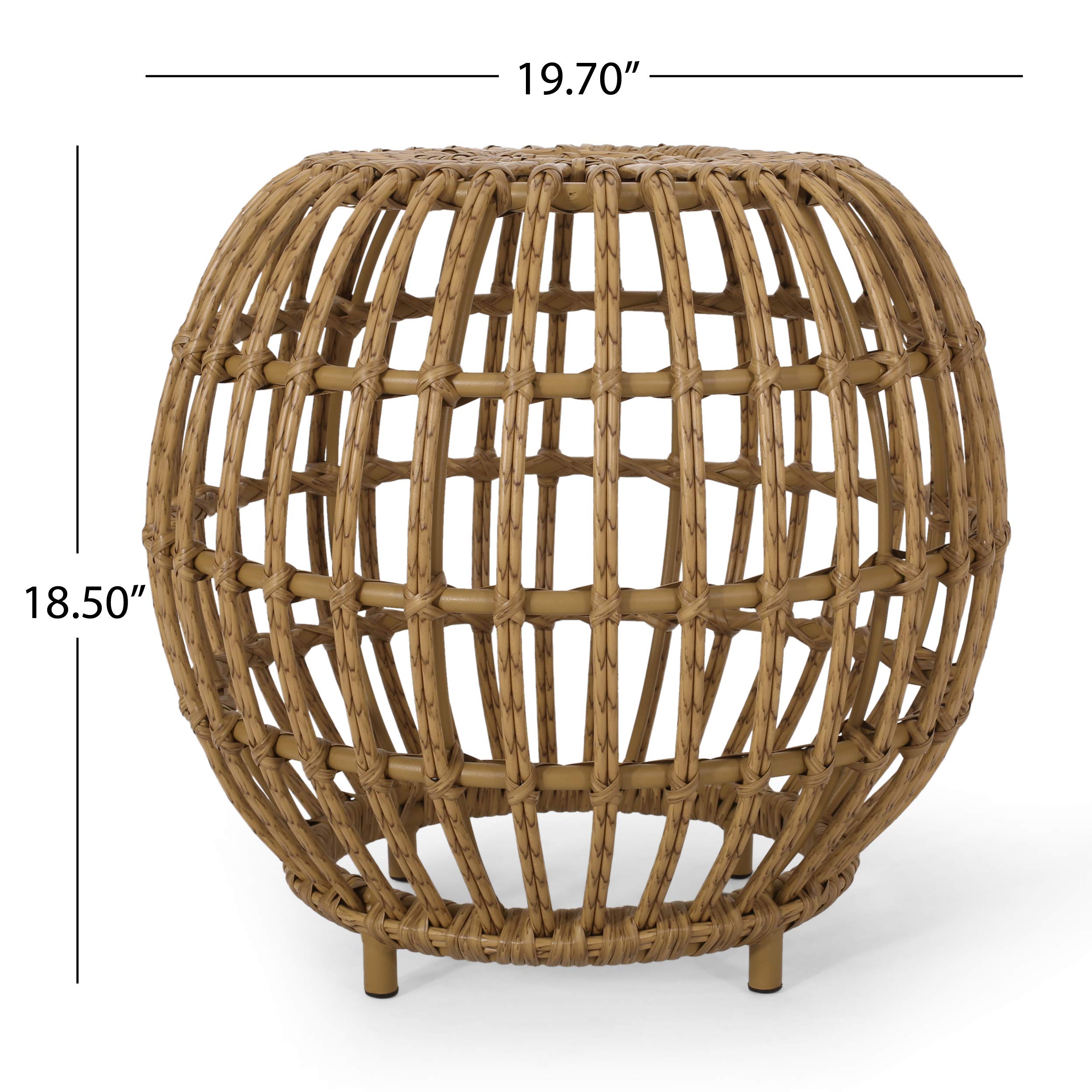 Christopher Knight Home Side Table, Light Brown