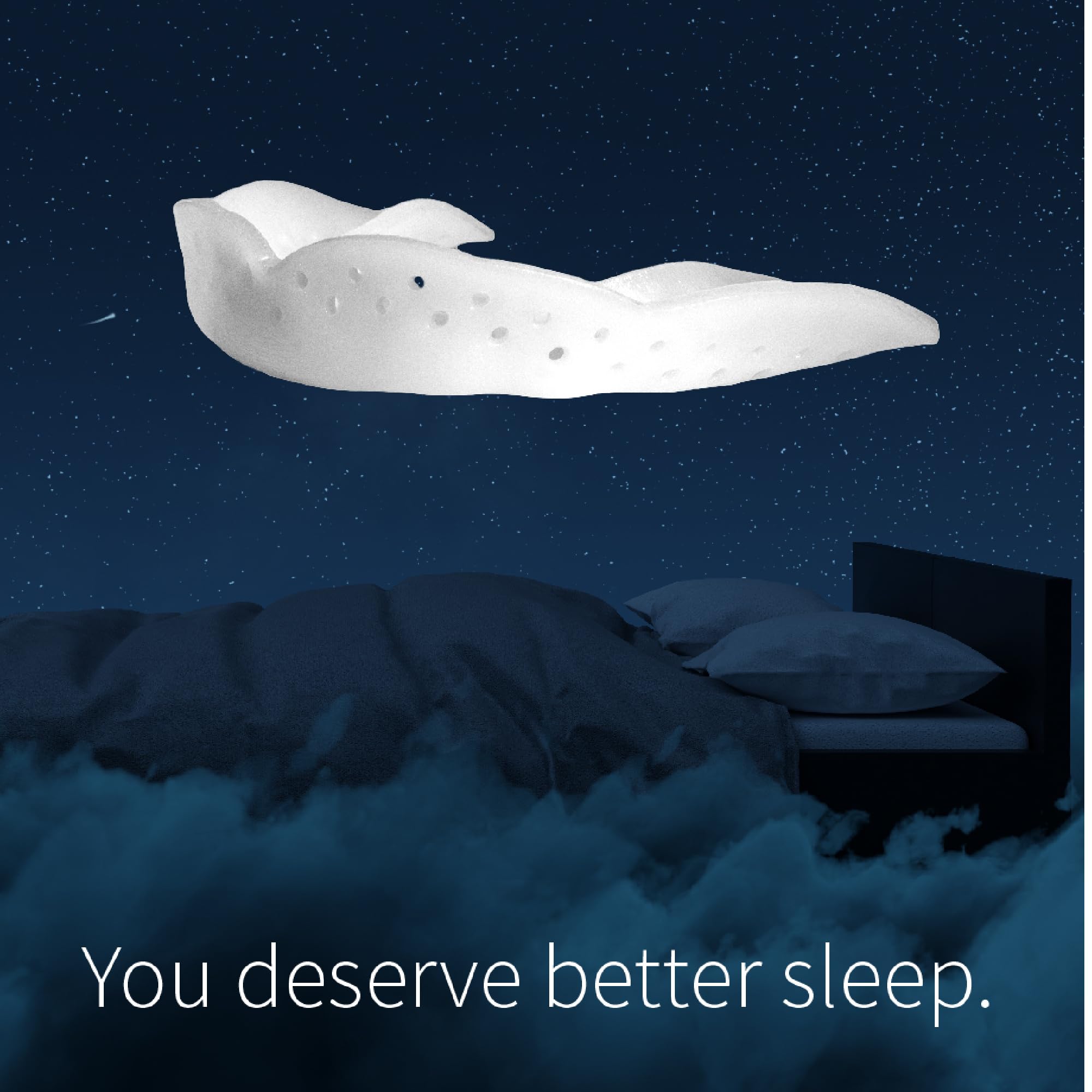 SOVA Max Night Guard - 2.4mm Thin - Custom-Molded Fit - Protects Against Nighttime Teeth Grinding & Clenching - FSA/HSA Eligible - Odor & Taste Free - Remoldable Up to 20 Times - Non Toxic