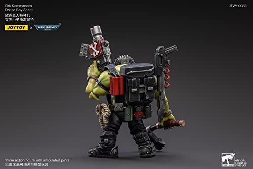 BLOOMAGE JOYTOY (BEIJING) TECH Warhammer 40K: Ork Kommandos Dakka Boy Snarit 1:18 Scale Action Figure