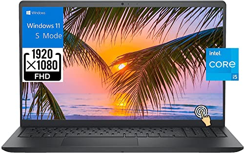 Dell Newest Inspiron 15 3511 Laptop, 15.6" FHD Touchscreen, Intel Core i5-1035G1, 32GB RAM, 2TB PCIe NVMe M.2 SSD, SD Card Reader, Webcam, HDMI, WiFi, Windows 11 Home, Black