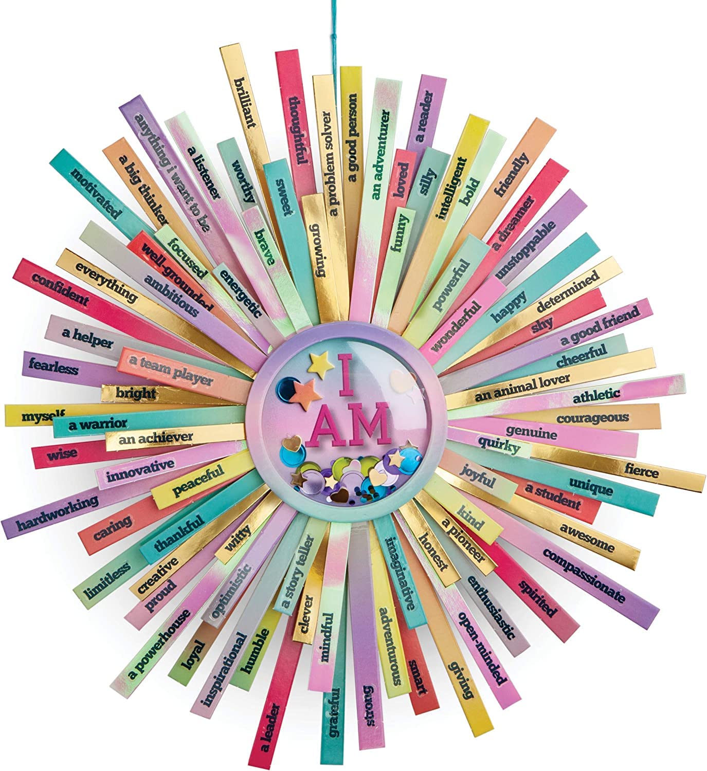 Craft-tastic – Empower Flower – DIY Arts & Crafts Kit – Creative & Fun Project to Encourage Self-Expression, Build Self-Esteem & Create Confidence in Kids, Tween & Teens