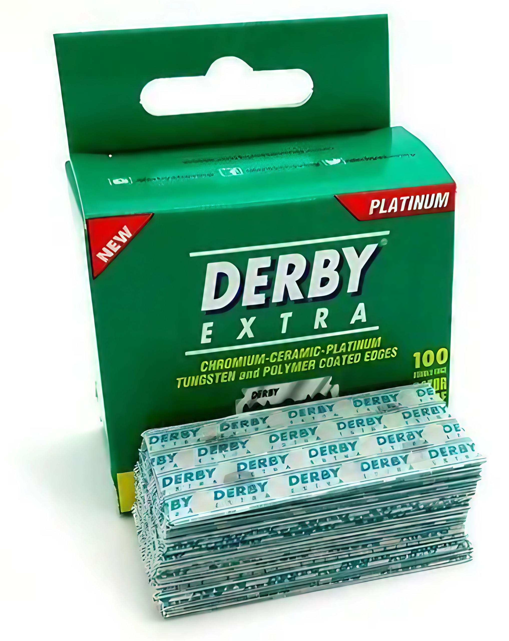Double Edge Safety Razor Blades - Pack of 100 Blades