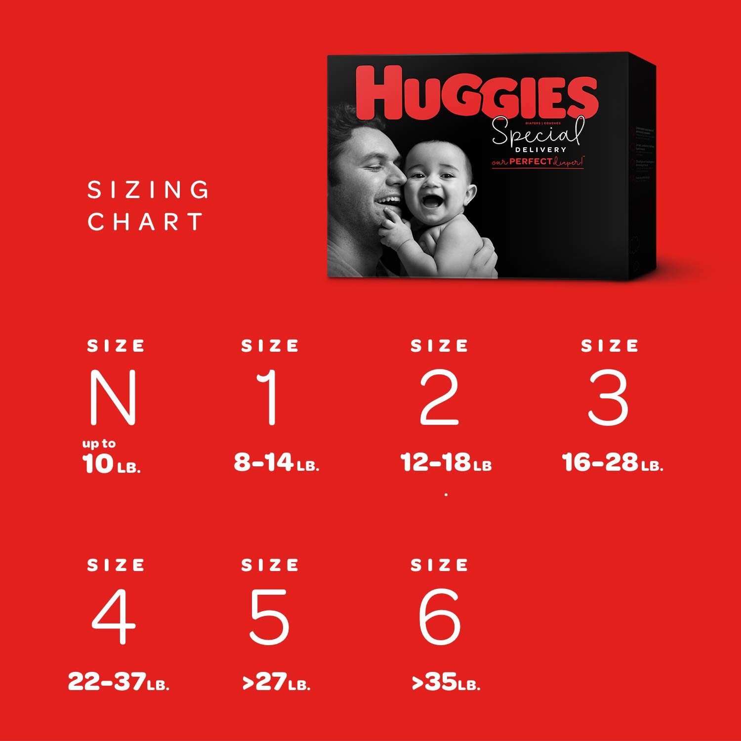 Huggies Special Delivery Hypoallergenic Baby Diapers, Size 2, 66 Ct