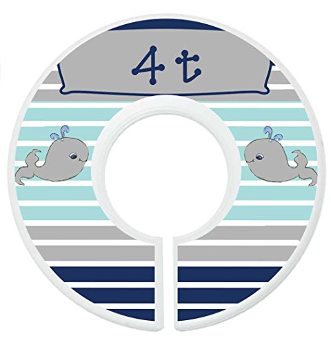 Mumsy Goose Nursery Closet Dividers Closet Organizers Baby Boy Clothes Dividers Nautical