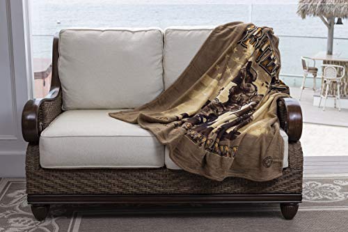 Erazor Bits Us Military Coral Fleece Blanket - Veteran Throw Blanket for Couch - Tactical - ADD3-MM2349-TB