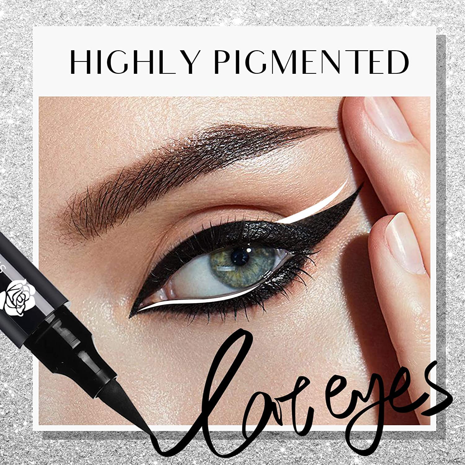 SHARLOVY eye pen 2 PACK black and white