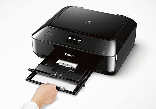 Canon Office Products MG7720 BK MG7720 Wireless All-in-One Printer with Scanner and Copier: Mobile and Tablet Printing, with Airprint(TM) and Google Cloud Print Compatible, Black, Works with Alexa