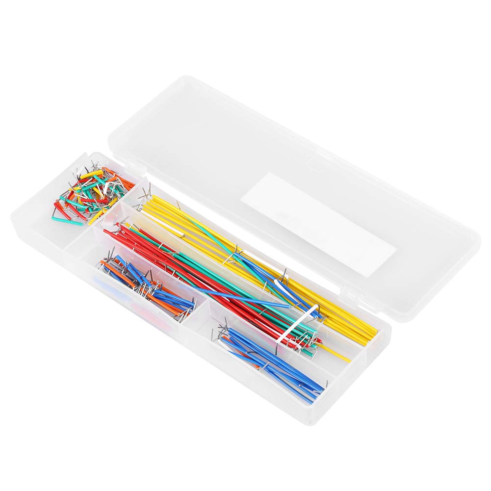 Preformed Jumper Wire, Wide Application Breadboard Jumper, Convenient for Store and Fetch for Prototyping Use.