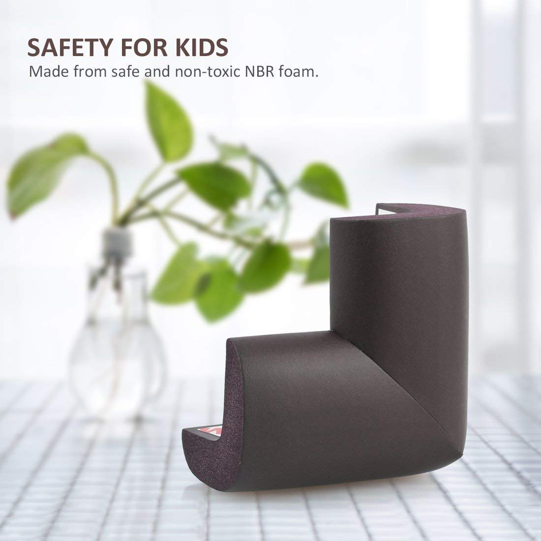 Eoney Corner Guards | Corner Protectors for Baby Safety | Furniture Table Safety Bumper | with 3M Tape(10 Pack)
