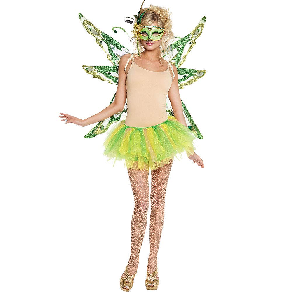 Amscan 841151 Woodland Fairy Wings Costume for Adults, 1 Piece