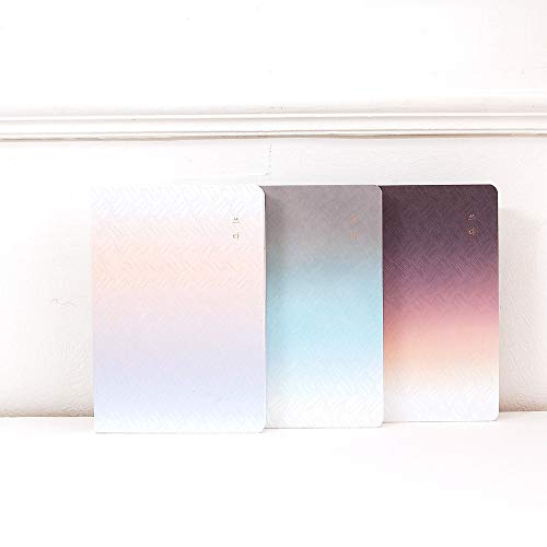 EEDENDESIGN Cherishable Hardcover Boundbook Ruled Lined Notebook Journal Diary 5.3" x 7.6" x 0.7"_Sunset