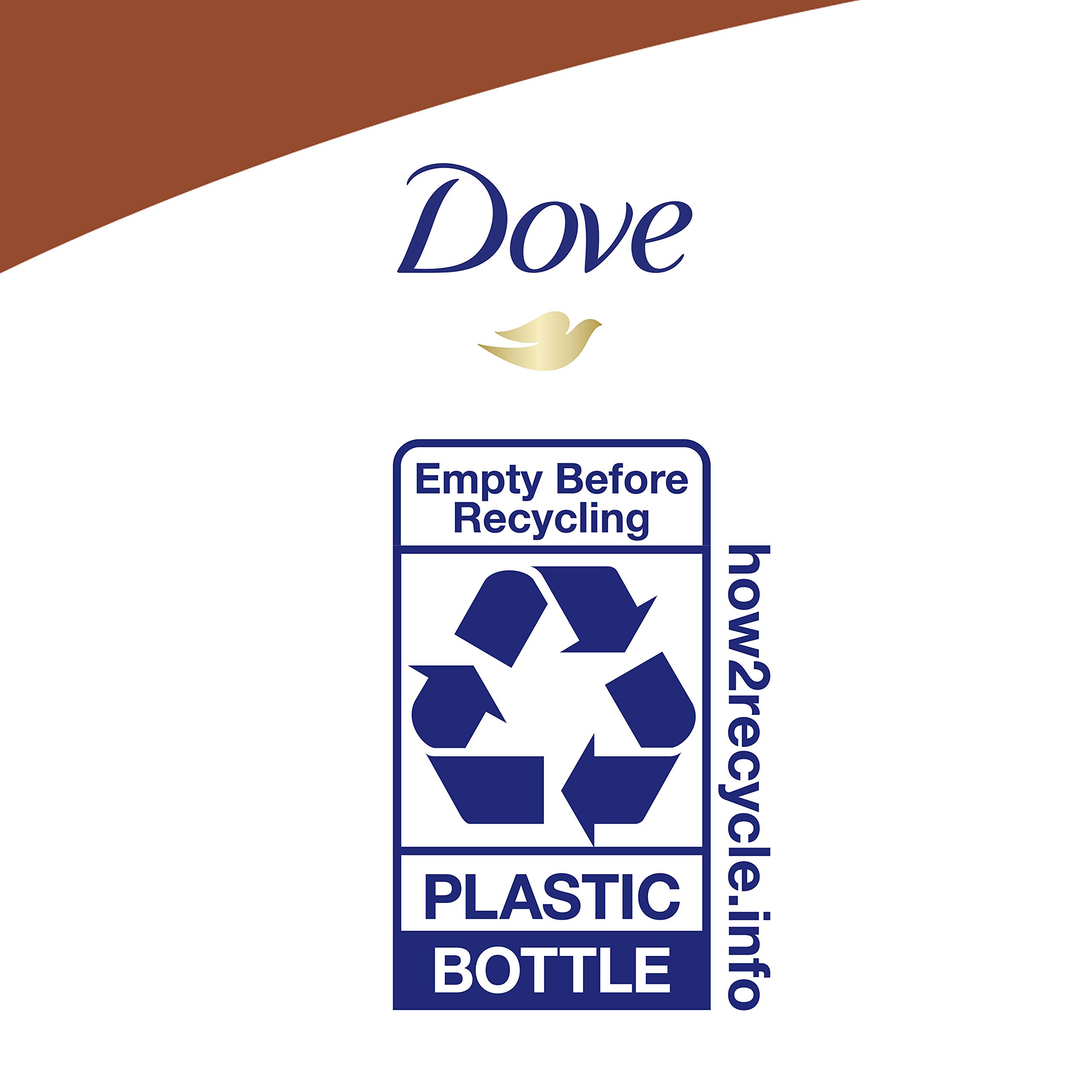 Dove Nutritive Solutions Dry Hair Conditioner for Frizzy Control Oil Therapy with Nutri-Oils Moisturizing Conditioner Formula Smooths Hair 12 oz, 4 Count