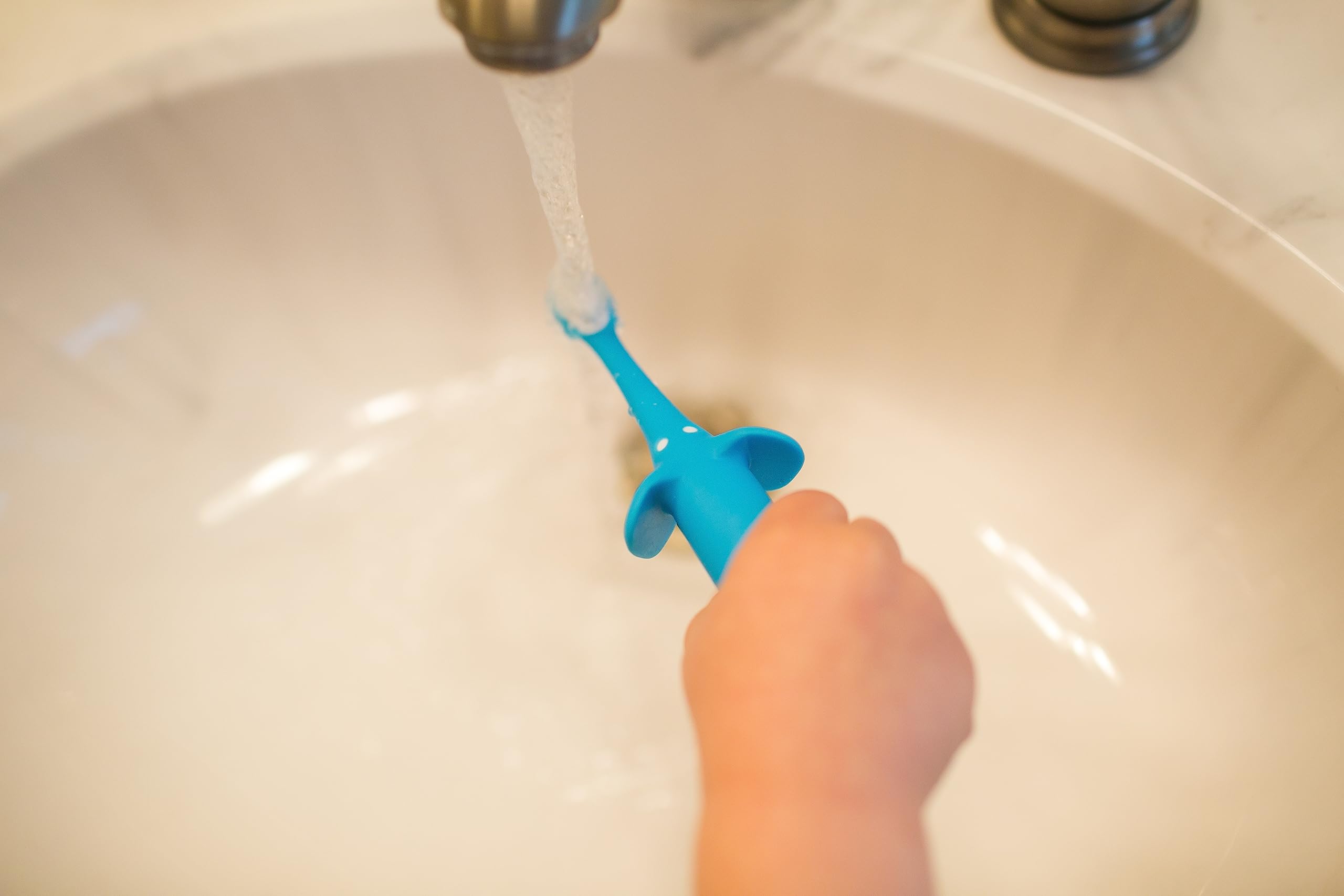 Dr. Brown's Infant-to-Toddler Toothbrush Set, Blue
