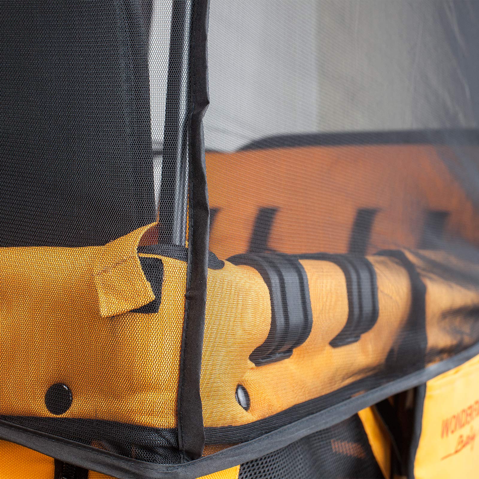 WONDERFOLD Mosquito Net for Stroller Wagon Featuring Easy Access Zippered Entrance with Quick and Easy Install and Protection from All Types of Insects (Fits Only W4 OG)