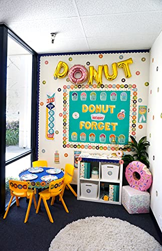 Creative Teaching Press Mid Century Mod Donuts 3" Designer Cut-Outs (Accent Displays, Bulletin Boards and Projects) (8226)