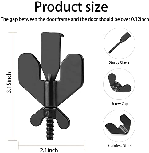 Door Lock, PENMAMA Portable Door Lock for Travel,Security Devices, Additional Aafety and Privacy Door Locker for Home, Hotel, School, Apartment, Dormitories
