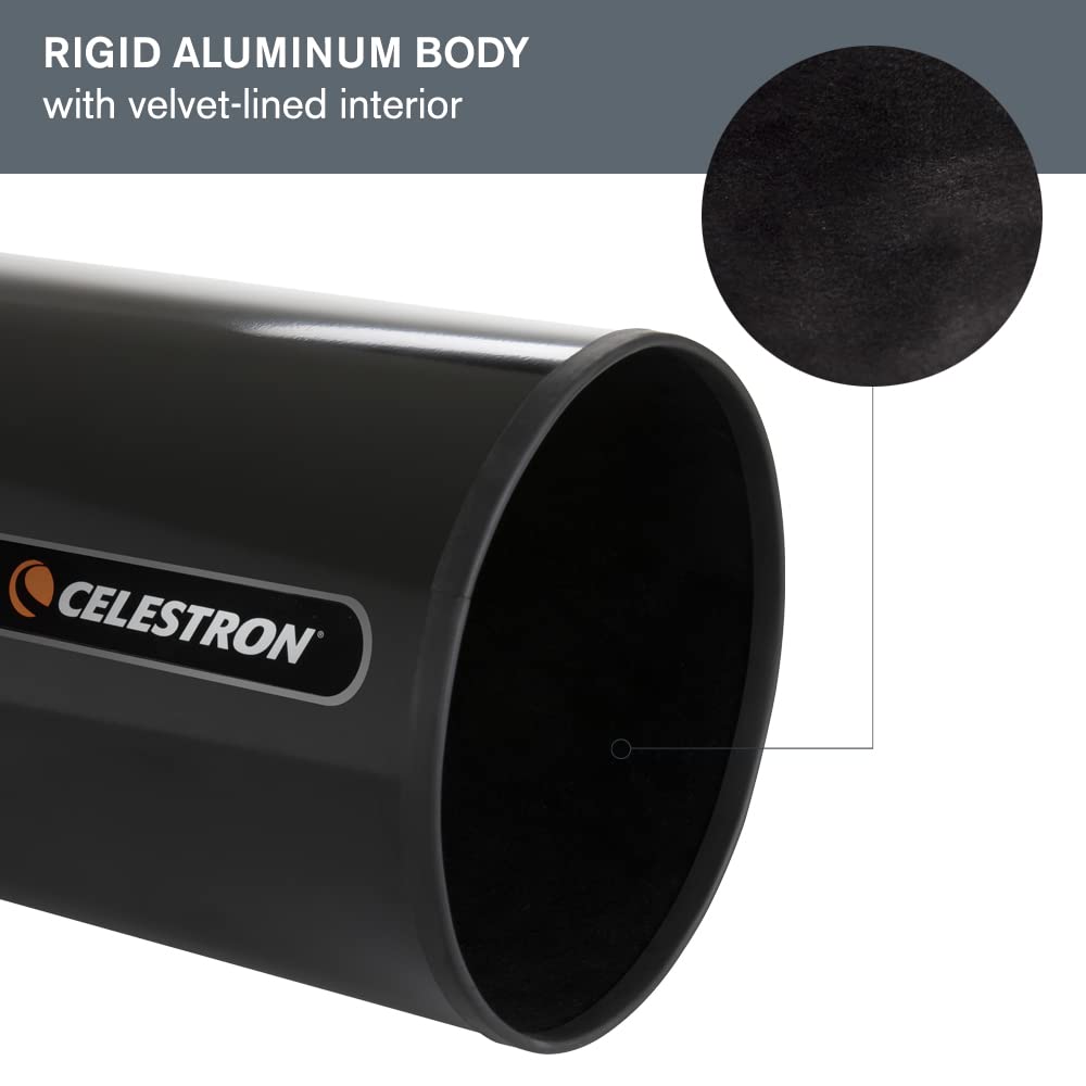 Celestron – Dew Shield with Cover Cap – Aluminum Dew Prevention – Fits 11” Schmidt Cassegrain, EdgeHD, and RASA Telescope