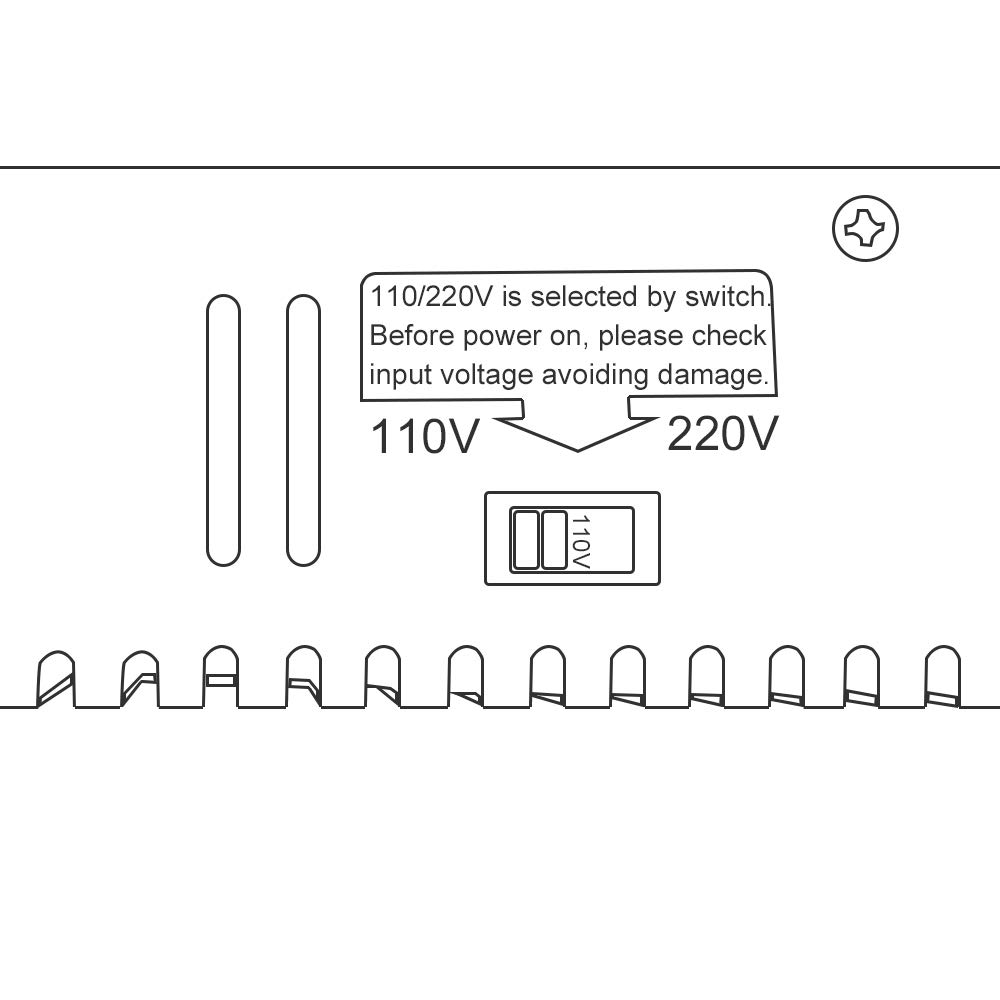 inShareplus 12V 33A 400W, DC Universal Regulated Switching Power Supply, Converter AC 100-240V to DC 12 Volt LED Driver, Transformer, Adapter for LED Strip Light, 3D Printer, Radio, Computer Project