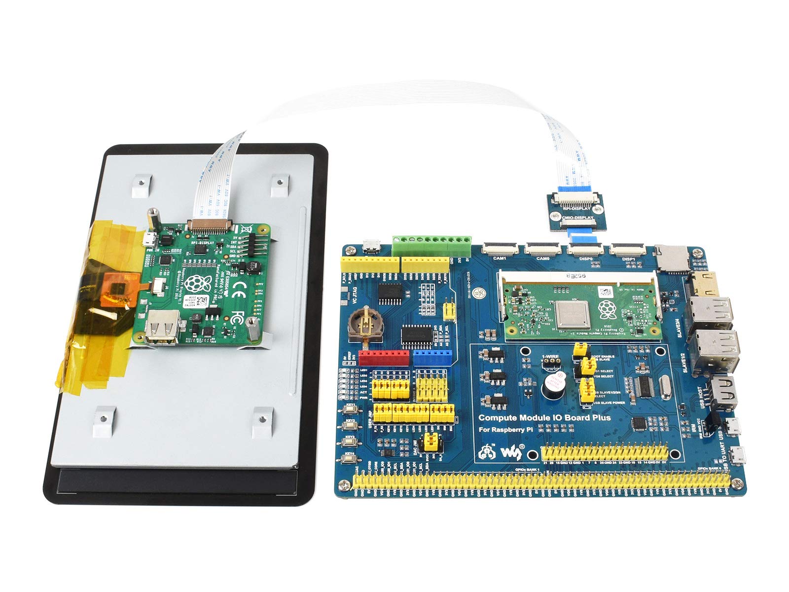 Waveshare Compute Module DSI Display Adapter 22PIN to 15PIN Allowing The Compute Module to Use 15PIN DSI Displays Suitable for Compute Module IO Board