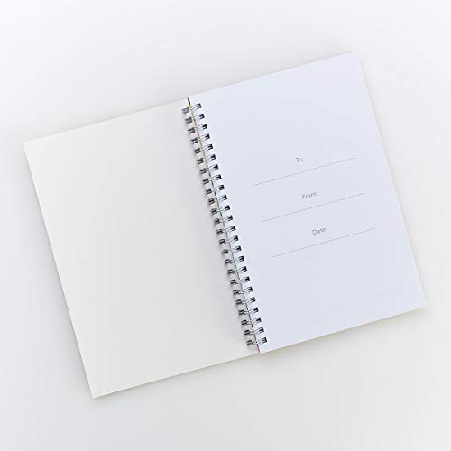 Christian Art Gifts Notebook My Grace is Sufficient 2 Corinthians 12:9 Bible Verse Inspirational Writing Notebook Gratitude Prayer Journal Flexible Cover 128 Ruled Pages w/Scripture, 6 x 8.5 Inches