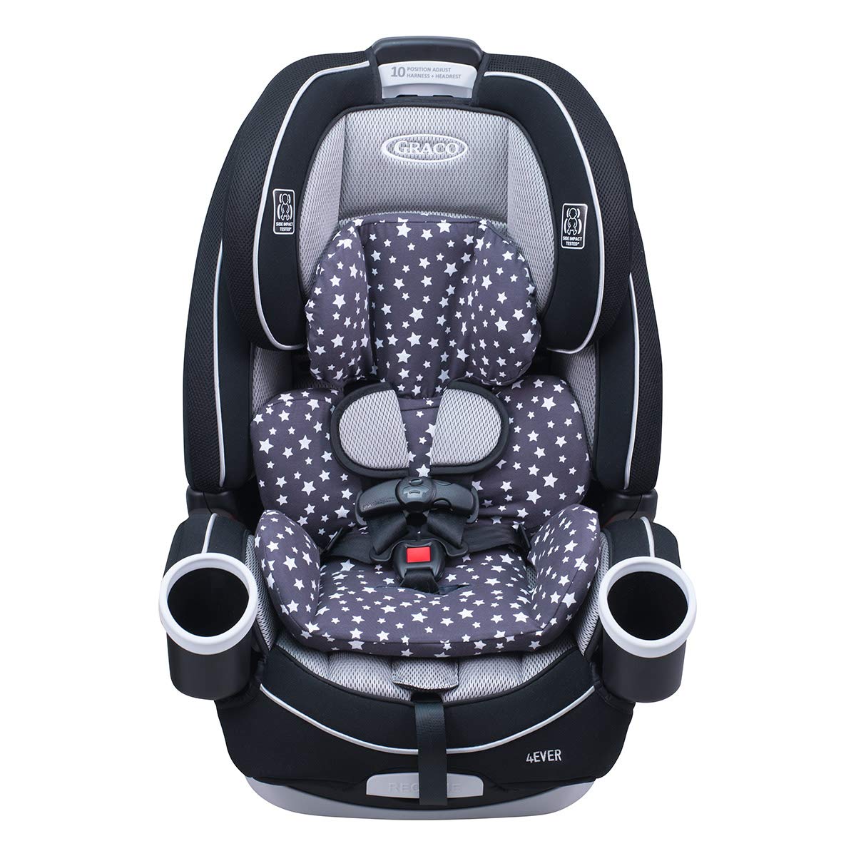 JYOKO Kids Cover Liner Made Cottton for car seat Compatible with Reducer Graco 4Ever (Winter Sky)