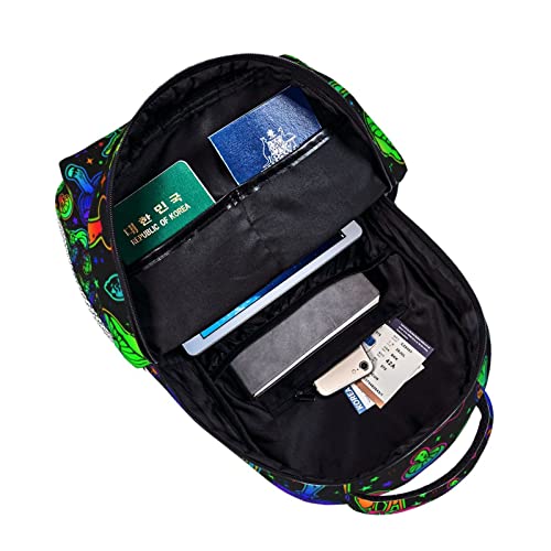 ASYG Mushroom Backpack Plant Laptop Backpack Cute Tablet Travel Picnic Bag Mushroom Backpack Bag