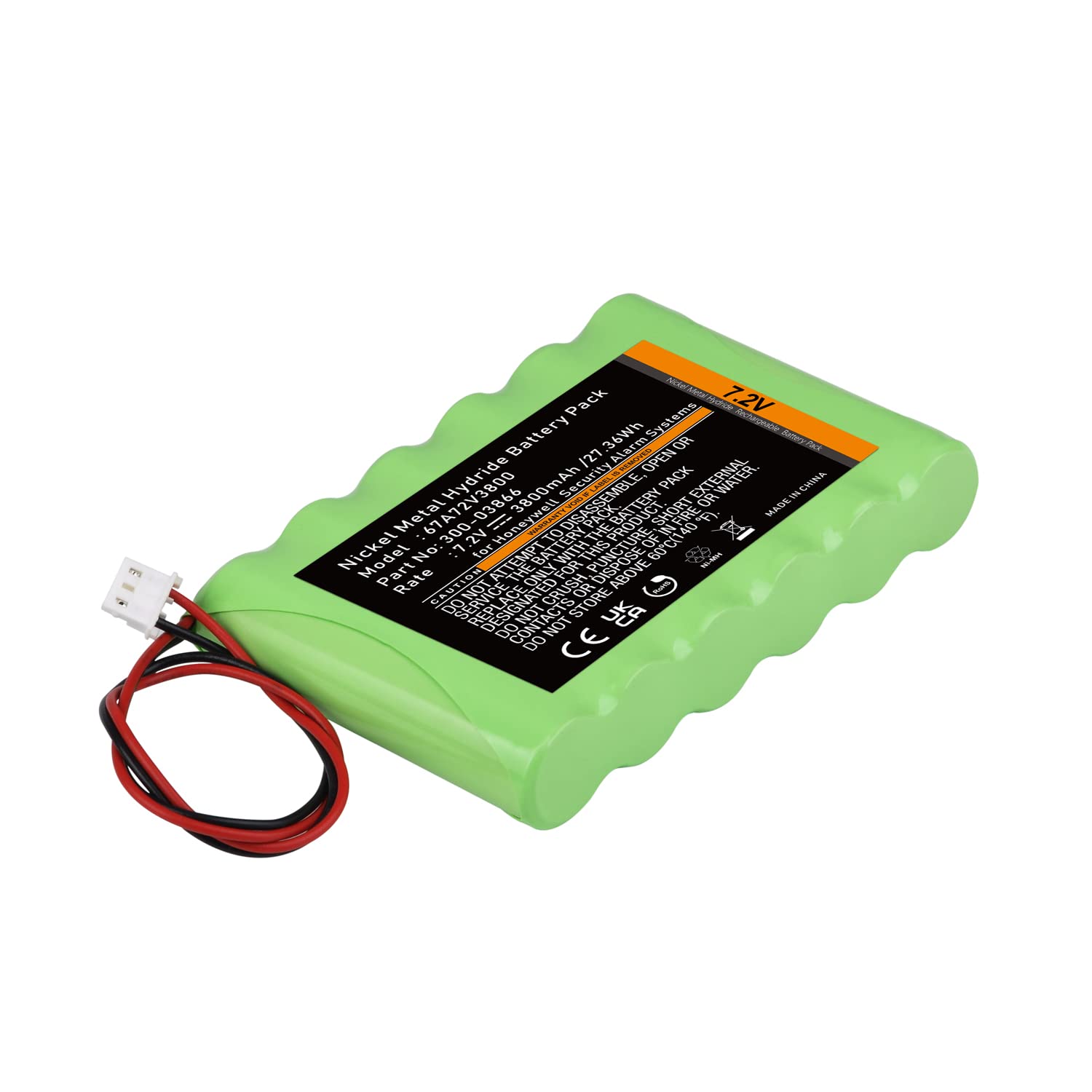 Pickle Power 3800mAh 300-03866 Battery Replacement for Honeywell Alarm Lynx Touch 5100, Lynx 5200, Lynx 5210, Lynx Touch 7000