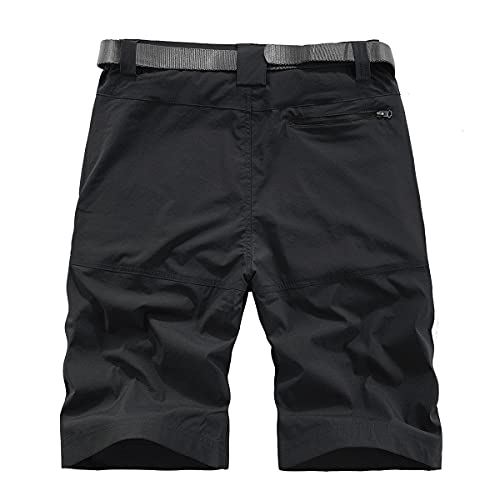 Cargo Shorts Men's Big-Tall Quick Dry Short Men's Utility Hiker Quick Dry Short Summer Sweatpants