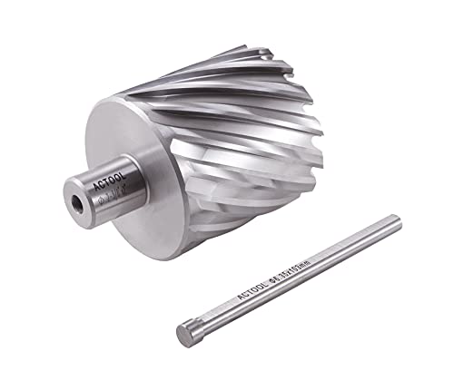 ACTOOL 2-3/8" Diameter × 2" Depth of Cut HSS ANNULAR Cutter with 3/4'' Weldon Shank