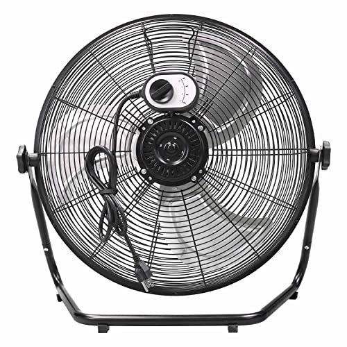 Big Air | Industrial Grade Air Circulator for Garage, Shop, Home, Barn Use (20" Floor Fan)