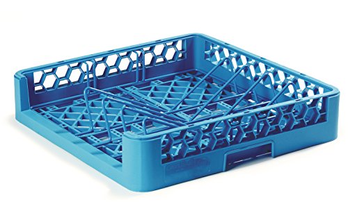 Carlisle FoodService Products RSP14 OptiClean Bakery Tray and Sheet Pan Rack, Blue (Pack of 3)