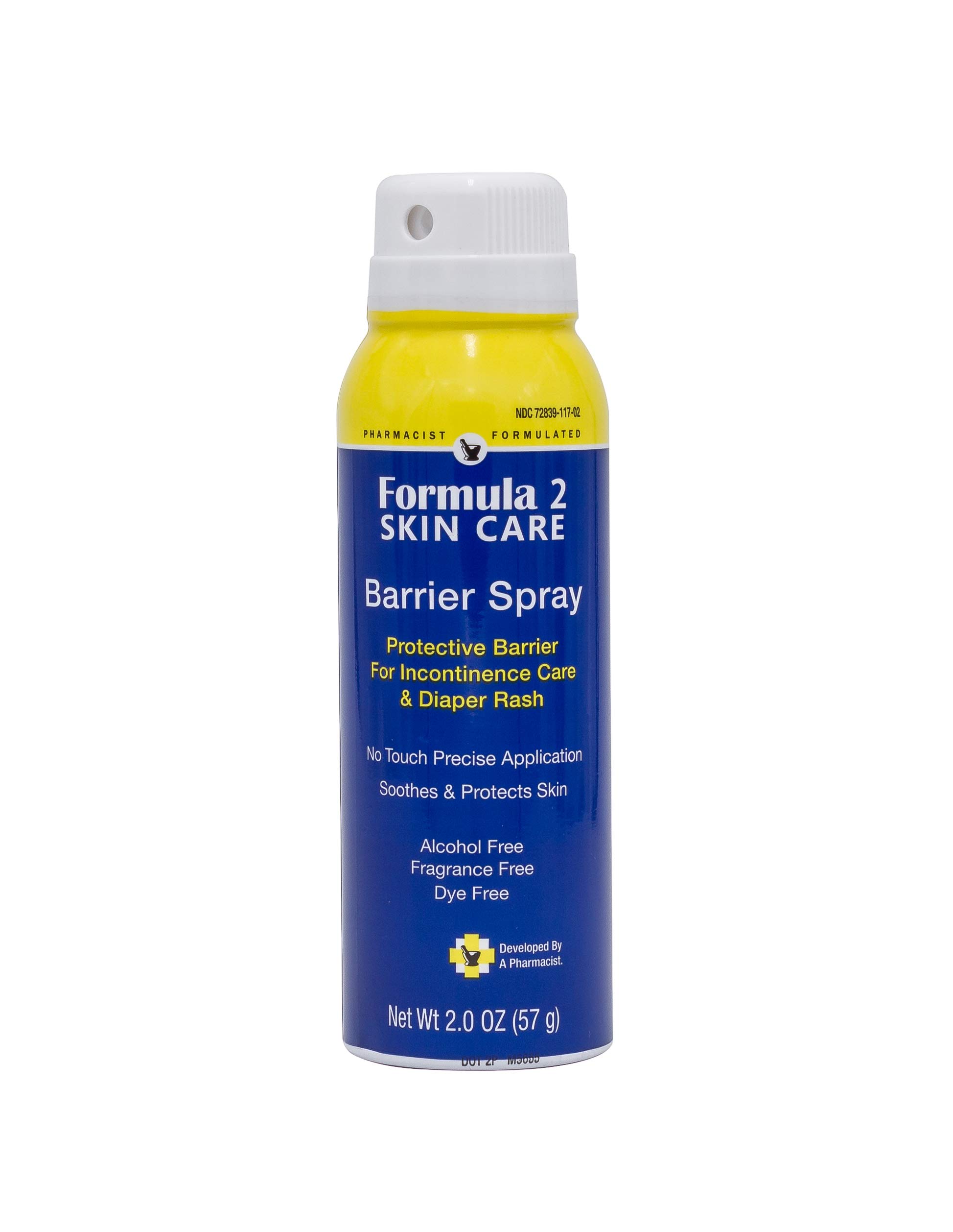 Pharmacist Formulated - Barrier Spray For Incontinence Care & Diaper Rash