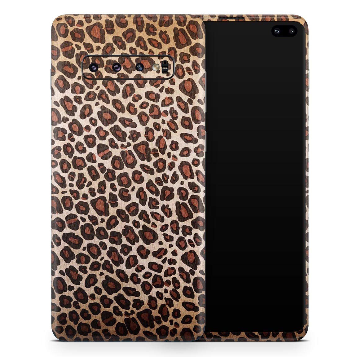 DesignSkinz Vibrant Cheetah Animal Print V3 Protective Vinyl Decal Wrap Skin Cover Compatible with The Samsung Galaxy S20 (Screen Trim & Back Glass Skin)