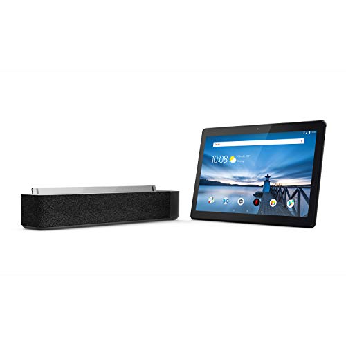 Lenovo Smart Tab M10 HD 10.1" Android Tablet 16GB with Alexa Enabled Charging Dock Included, Android Pie, ZA510007US, Slate Black