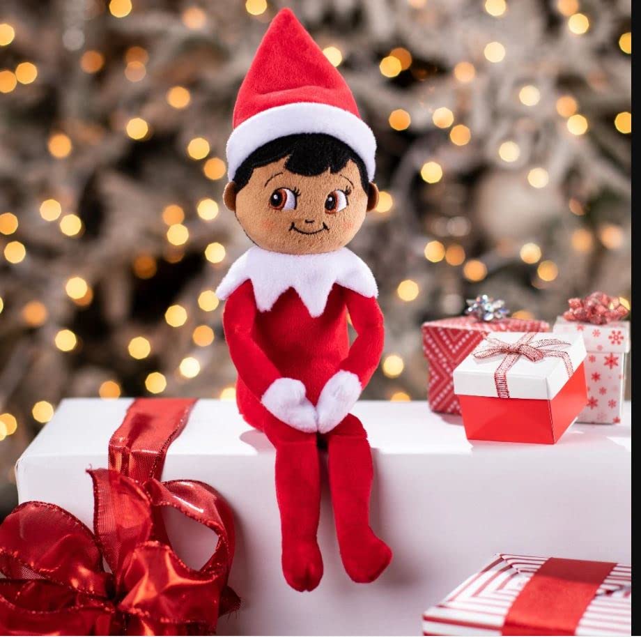 The Elf on The Shelf 12" Plushee Pal Snuggler Elf Dark Tone Girl & Boy