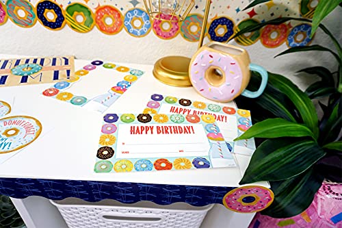 Creative Teaching Press Mid Century Mod Donuts 3" Designer Cut-Outs (Accent Displays, Bulletin Boards and Projects) (8226)