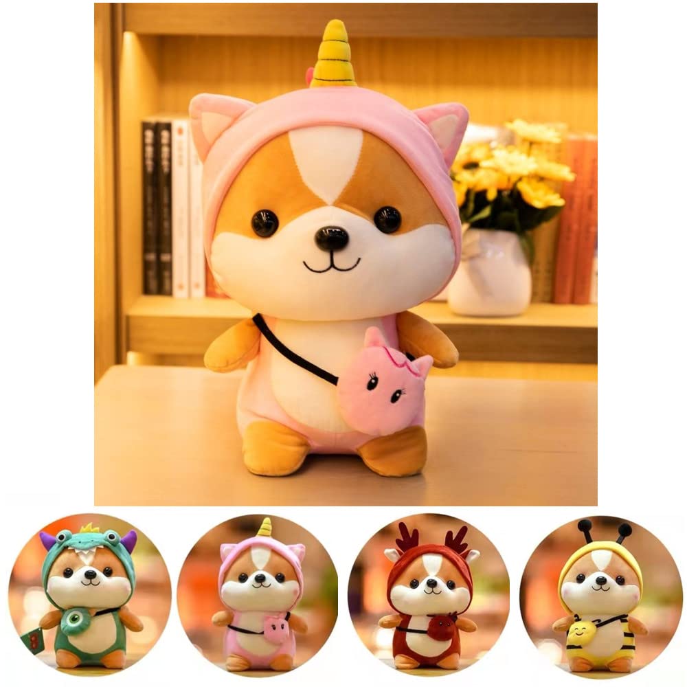 Squirrel Unicorn Plush Toy, Cute Plush Stuffed Animal Toy Doll, Suitable for Christmas and Birthday Gifts for Girls and Boys 10 inches
