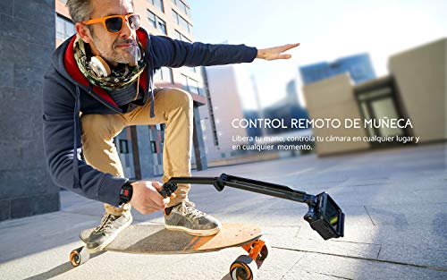 COOAU 4K 20MP WiFi Action Camera External Microphone Remote Control Underwater 40M Waterproof Sport Camera Time Lapse with 2X1200mAh Batteries and 20 Accessories