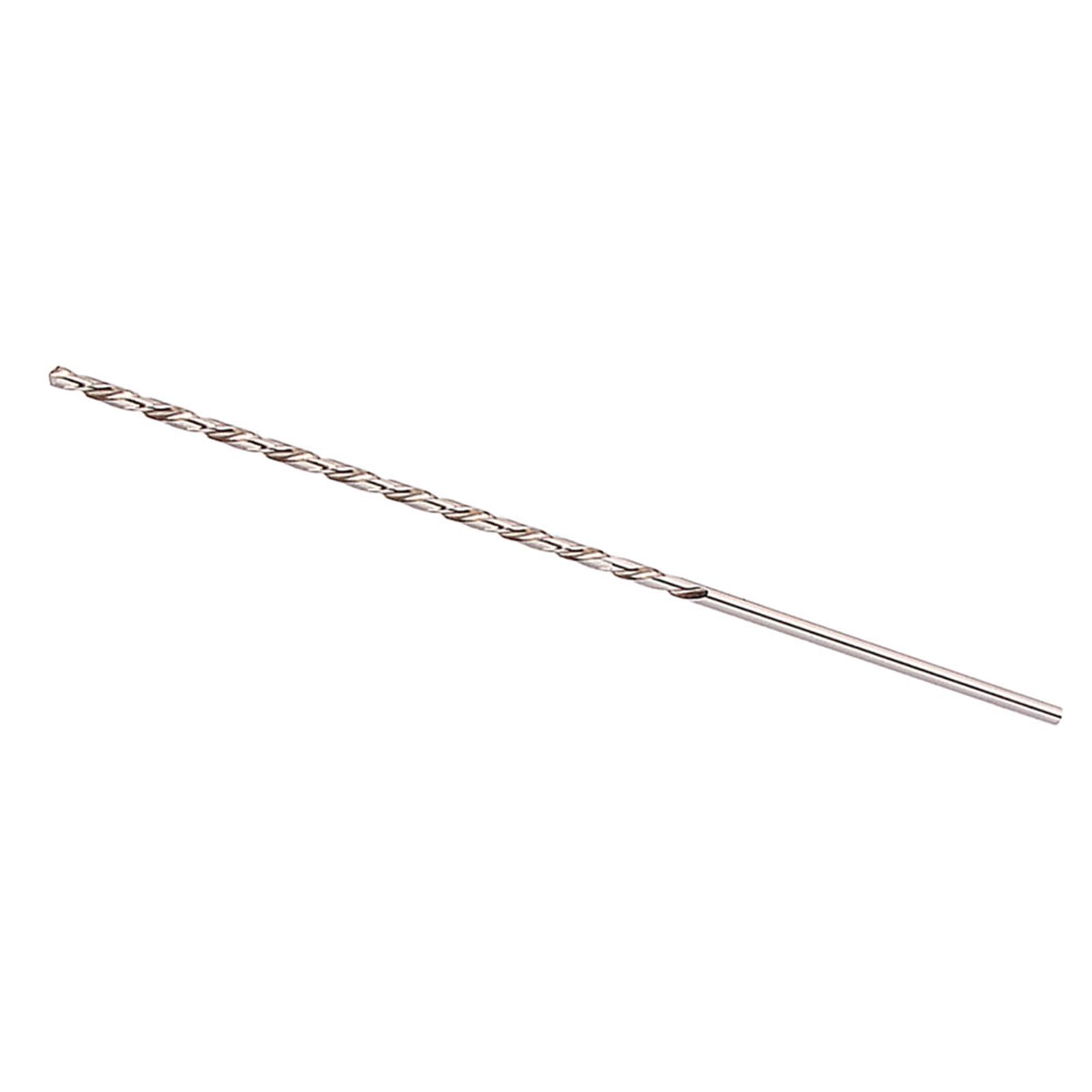 WALFRONT 3mm Extra Long Drill Bit 160mm HSS Drill Straight Shank Auger Drill Bit Drill Straight Shank Auger Drill Bit for Wood