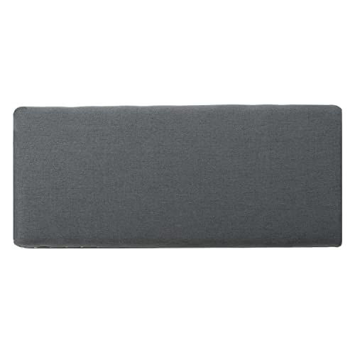 Christopher Knight Home Tatiana Fabric Storage Ottoman, Charcoal